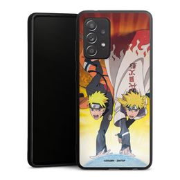 DeinDesign Galaxy A52s 5G Handy Premium Silikon H&uuml;lle Handyh&uuml;lle schwarz Case Minato Namikaze Official Licensed Product Naruto Shippuden Silikon Premium Case