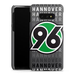 DeinDesign Galaxy S10e Handy Premium Case Smartphone Handyh&uuml;lle Schutzh&uuml;lle matt H96 Hannover 96 Official Licensed Product Premium Case