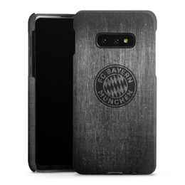 DeinDesign Galaxy S10e Handy Premium Case Smartphone Handyh&uuml;lle Schutzh&uuml;lle matt Fcb Metallic Look Fc Bayern M&uuml;nchen Premium Case