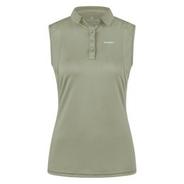 Pikeur Sports Collection &Auml;rmelloses Polo-Shirt gr&uuml;n Damen 44