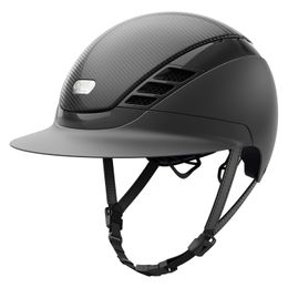 ABUS PIKEUR Reithelm AirLuxe Pure Carbonstyle black / anthracit M (55-58)