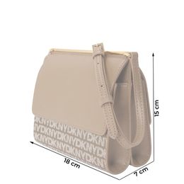 DKNY Crossbody Bag 'MONA' female Beige size One Size