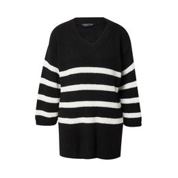 Dorothy Perkins Pullover Damen Gr&ouml;&szlig;e L schwarz / wei&szlig;