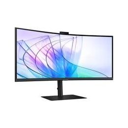 Samsung ViewFinity S65VC S34C652VAU, LED-Monitor 86 cm (34 Zoll), schwarz, UWQHD, VA, Curved, AMD Free-Sync, HDMI, DP, USB-C, 100Hz Panel