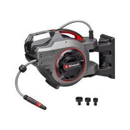 Einhell Power X-Change Akku-Schlauchtrommel GE-HR 18/30-1 Li-Solo, 18Volt grau/schwarz, ohne Akku und Ladeger&auml;t, 30 Meter, mit Anschl&uuml;ssen