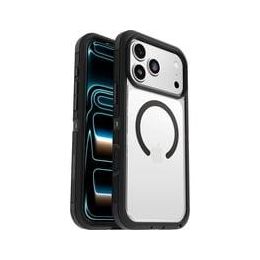 Otterbox Defender Pro XT ProPack, Handyh&uuml;lle transparent/schwarz, iPhone 17 Pro Max, MagSafe