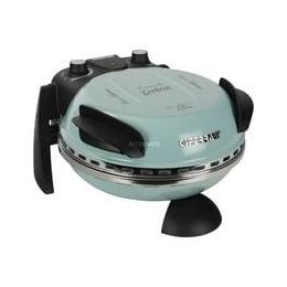 G3FERRARI Delizia Pizzaofen G1000613 hellblau, 1.200 Watt, f&uuml;r Pizza &Oslash; 31cm
