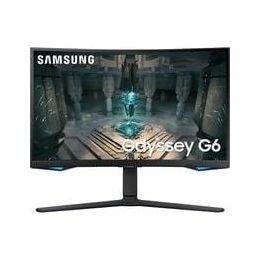 Samsung Odyssey G6 S27BG650EU, Gaming-Monitor 69 cm (27 Zoll), schwarz, QHD, VA, AMD Free-Sync, HDR, 240Hz Panel