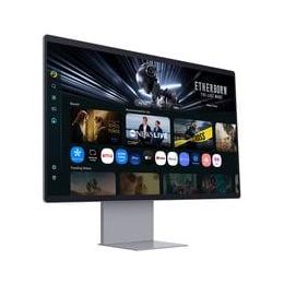 Samsung S32FM900SU, OLED-Monitor 80 cm (32 Zoll), silber, UltraHD/4K, QD-OLED, G-Sync kompatibel, FreeSync, 165Hz Panel