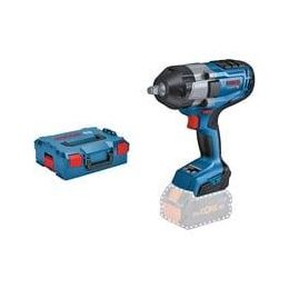 Bosch PRO Akku-Schlagschrauber BITURBO GDS 18V-1000 Professional solo, 18Volt blau/schwarz, ohne Akku und Ladeger&auml;t, 1/2", in L-BOXX
