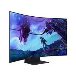 Samsung Odyssey Ark S55CG970NU, Gaming-Monitor 139.7 cm (55 Zoll), schwarz, UltraHD/4K, VA, Curved, FreeSync Premium Pro, 165Hz Panel