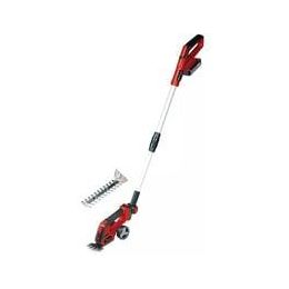 Einhell Power X-Change Akku-Grasschere/ -Strauchschere GE-CG 18/100 Li T, 18Volt rot/schwarz, Li-Ionen Akku 2,5Ah, mit Teleskop-Stiel
