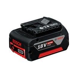 Bosch PRO Akku GBA 18V 5.0Ah Professional schwarz/rot, AMPShare Alliance