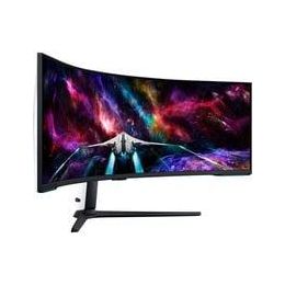 Samsung Odyssey Neo G95NC S57CG954NU, Gaming-Monitor 145 cm (57 Zoll), wei&szlig;/schwarz, UWUHD, VA, AMD Free-Sync, G-Sync kompatibel, 240Hz Panel