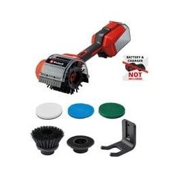 Einhell Power X-Change Akku-Oberfl&auml;chenb&uuml;rste PICOBELLA 18/90, 18Volt, Unkrautentferner rot/schwarz, ohne Akku und Ladeger&auml;t