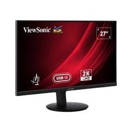 Viewsonic VG2709-2K-MHDU-2, LED-Monitor 69 cm (27 Zoll), schwarz, QHD, IPS, USB-C, USB-Hub, 100Hz Panel