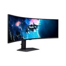 Samsung Odyssey G95C S49CG954EU, Gaming-Monitor 124 cm (49 Zoll), schwarz, DQHD, VA, AMD Free-Sync Premium Pro, HDMI, DisplayPort, 240Hz Panel