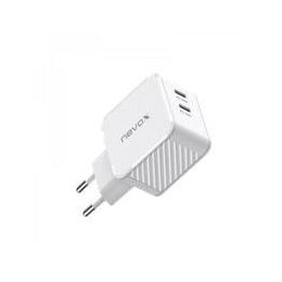 nevox 45W DUAL USB-C (PD) QC3.0 Ladeger&auml;t GaN wei&szlig;, PD 3.0, QC 3.0