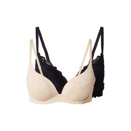 Dorina BH Damen Gr&ouml;&szlig;e 90 hellbeige / schwarz