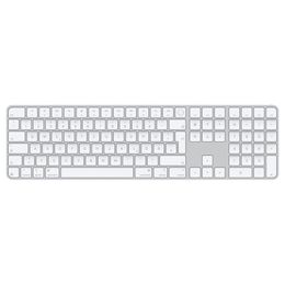 Apple Magic Keyboard mit Touch ID und Ziffern&shy;block, Deutsch, wei&szlig;e Tasten