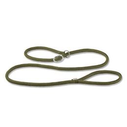Wolters K2-Tauprogramm Moxonleine 180cm, Hundeleine olive/ khaki 9 mm
