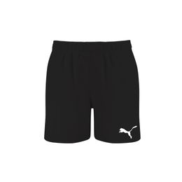 Badeshorts Puma, Herren, Gr. XS, N-Gr, schwarz, Web, Polyester, unifarben, Badehosen Badeshorts, mit zeitlosem Design