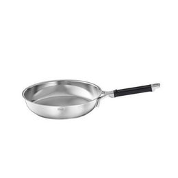 R&ouml;sle R&ouml;sle Bratpfanne Silence Pro, Schwarz, Edelstahl, Metall, 3,3 L, rund, antihaftbeschichtet, geschmacksneutral, Kochen, Pfannen, Bratpfannen
