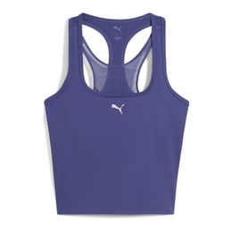 Puma Sporttop 'Cloudspun' Damen Gr&ouml;&szlig;e XL saphir / wei&szlig;