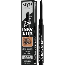 Nyx Cosmetics NYX PROFESSIONAL MAKEUP Eyeliner Epic Inky Stix Waterproof 01 Black Screen