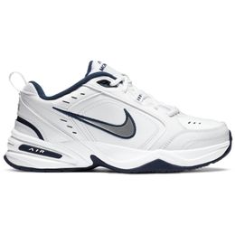 Nike Air Monarch Iv Fitnessschuhe Herren - wei&szlig; - Gr. 43 - Leder/Lederimitat