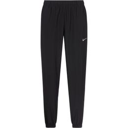 Nike Dri-Fit Form Trainingshose Herren - schwarz - Gr. S - Polyester
