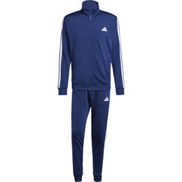 Adidas M 3s Tr Tt Ts Trainingsanzug Herren - blau - Gr. XL / kurz - Polyester