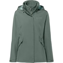 Vaude Rosemoor 3In1 Ii Doppeljacke Damen - gr&uuml;n - Gr. 36 - Polyester