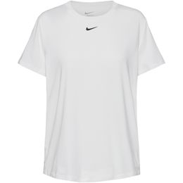 Nike One Classic Funktionsshirt Damen - wei&szlig; - Gr. M - Polyester/Elastan