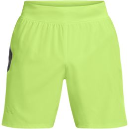 Under Armour Launch Pro 7 Laufshorts Herren - gr&uuml;n - Gr. L - Polyester/Elastan