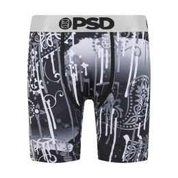 PSD Boxershorts 'Luster Lux' Herren Gr&ouml;&szlig;e M gelb / grau / schwarz / wei&szlig;