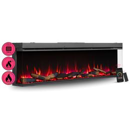 BALDERIA Elektrokamin Athena 72 - Einbau, Heizung 1500 W, App-Funktion