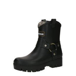 Barbour Gummistiefel 'Elley Harness Welly' Damen Gr&ouml;&szlig;e 37 schwarz Winterschuhe
