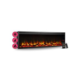 BALDERIA Elektrokamin Atalanta 72 - Einbaukamin mit Heizung 1500 W