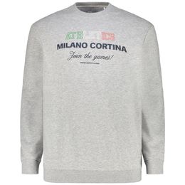 Gro&szlig;e Gr&ouml;&szlig;en s.Oliver Sweatshirt mit Stretch Farbe grau Gr&ouml;&szlig;e: 3XL