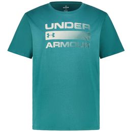 Gro&szlig;e Gr&ouml;&szlig;en Under Armour T-Shirt aus 4-Wege-Stretch, schnelltrocknend Farbe gr&uuml;n Gr&ouml;&szlig;e: 4XL