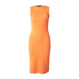 comma, COMMA Kleid Damen Gr&ouml;&szlig;e 40 orange Winterkleid