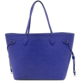 Louis Vuitton Shopper - Epi Neverfull MM - Gr. unisize - in Blau - f&uuml;r Damen