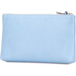 Gucci Kosmetiktaschen - Large Dollar Calfskin Swing Pouch - Gr. unisize - in Blau - f&uuml;r Damen