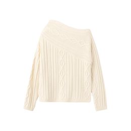 Mango Pullover 'WOLF' Damen Gr&ouml;&szlig;e XS creme