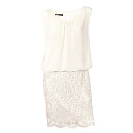Heine Kleid Damen Gr&ouml;&szlig;e 44 offwhite Sommerkleid