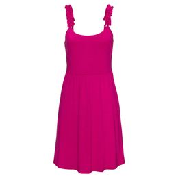 Lascana Strandkleid Damen Gr&ouml;&szlig;e 38 magenta