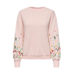Only Tall Sweatshirt 'ONLBROOKE' Damen Gr&ouml;&szlig;e XL gelb / gr&uuml;n / rosa / rot
