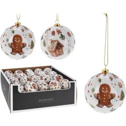 Koopmann Weihnachtskugel Lebkuchen CHRISTMAS