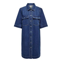 Only Kleid 'ONLBELLE' Damen Gr&ouml;&szlig;e 40 blue denim Sommerkleid